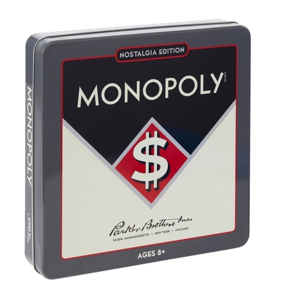 Parker Brothers | Games | Parker Brothers Nostalgia Edition Monopoly ...